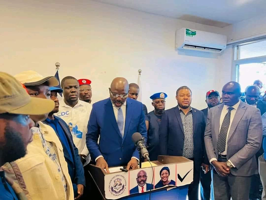 Weah Accuses Boakai of Political Witch-Hunt - Women Voices Newspaper Weah Accuses Boakai of Political Witch-Hunt - Women Voices Newspaper