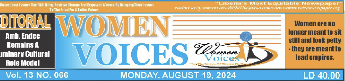 Amb. Endee Remains A Luminary Cultural Role Model - Women Voices Newspaper